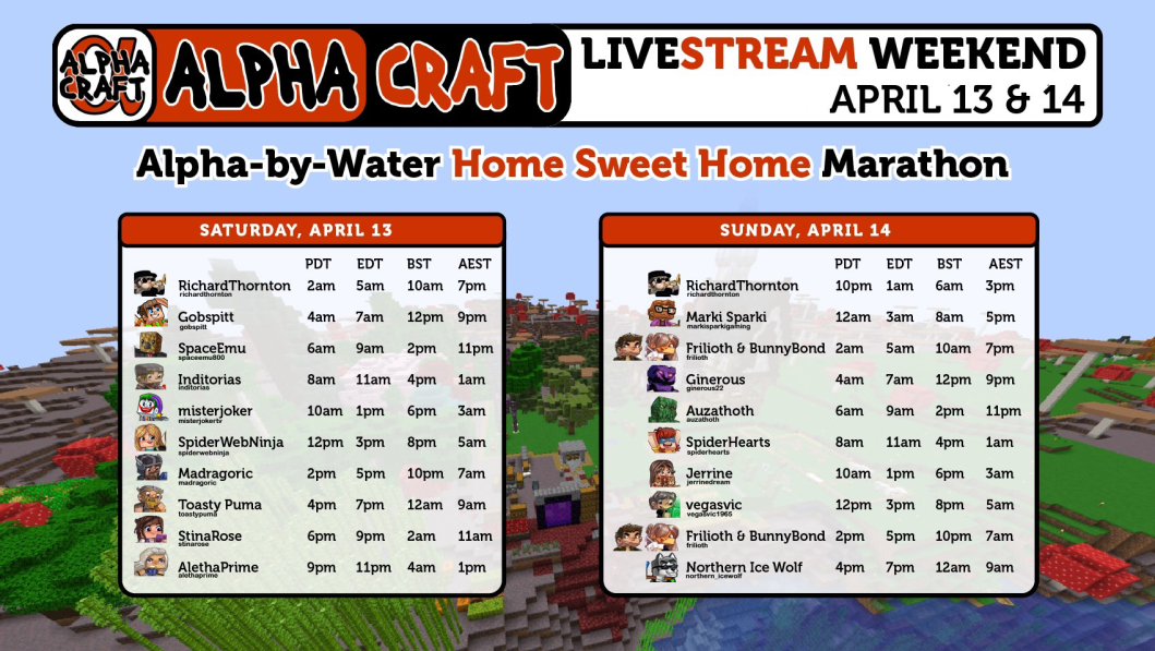 AlphaCraft – Vanilla Minecraft Java SMP